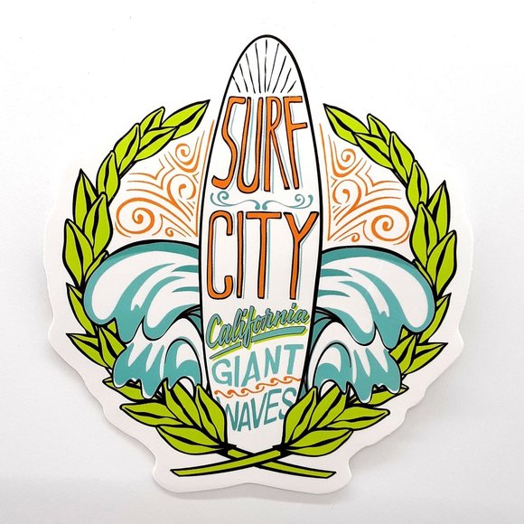 Surfing Stickers | Accessories | Surfing Stickers Bundle Deal | Poshmark